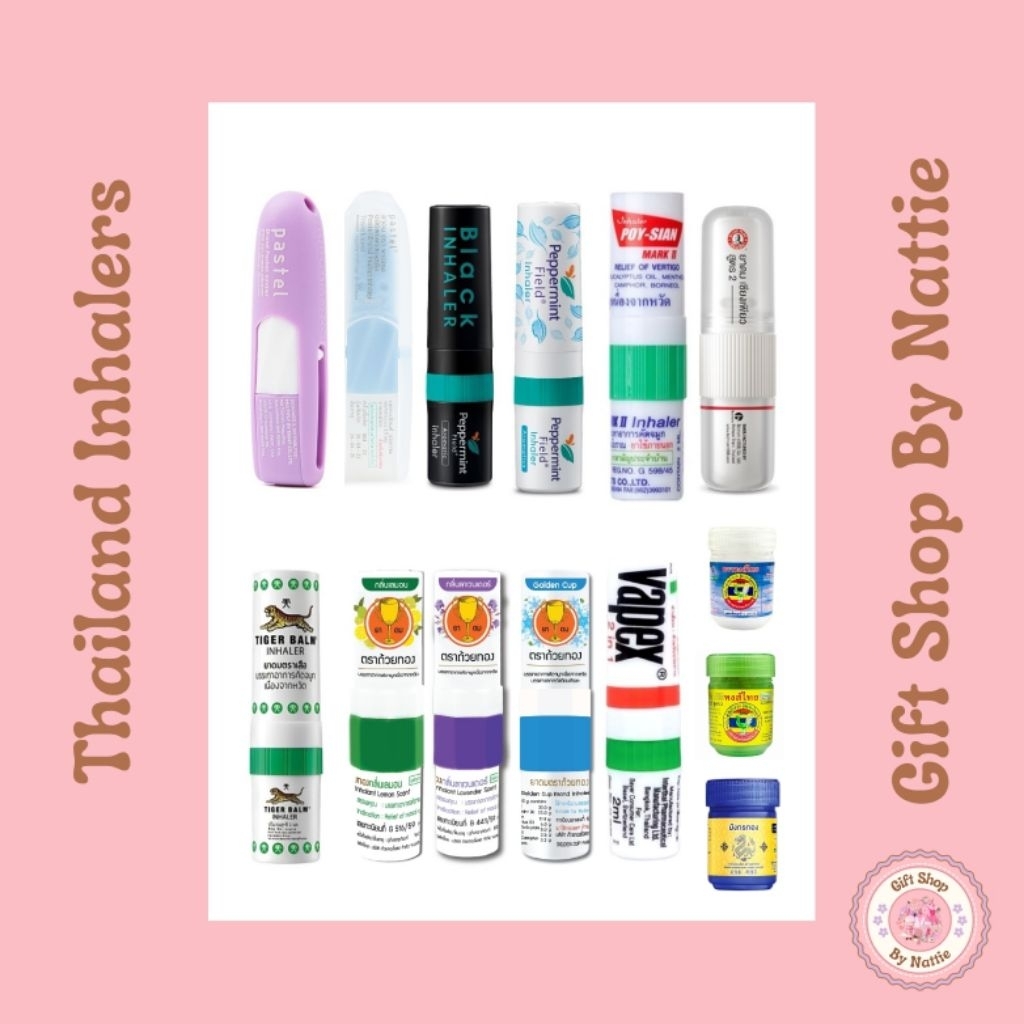 Thailand Inhalers | Hong Thai Pastel Peppermint Field Poy Sian Siang ...