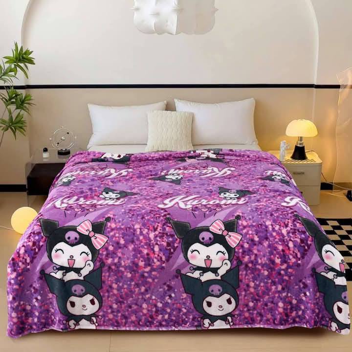 KORUMI DESIGN FLEECE BLANKET SIME DOUBLE SIZE:150*200"CM SOFT & DURABLE ...