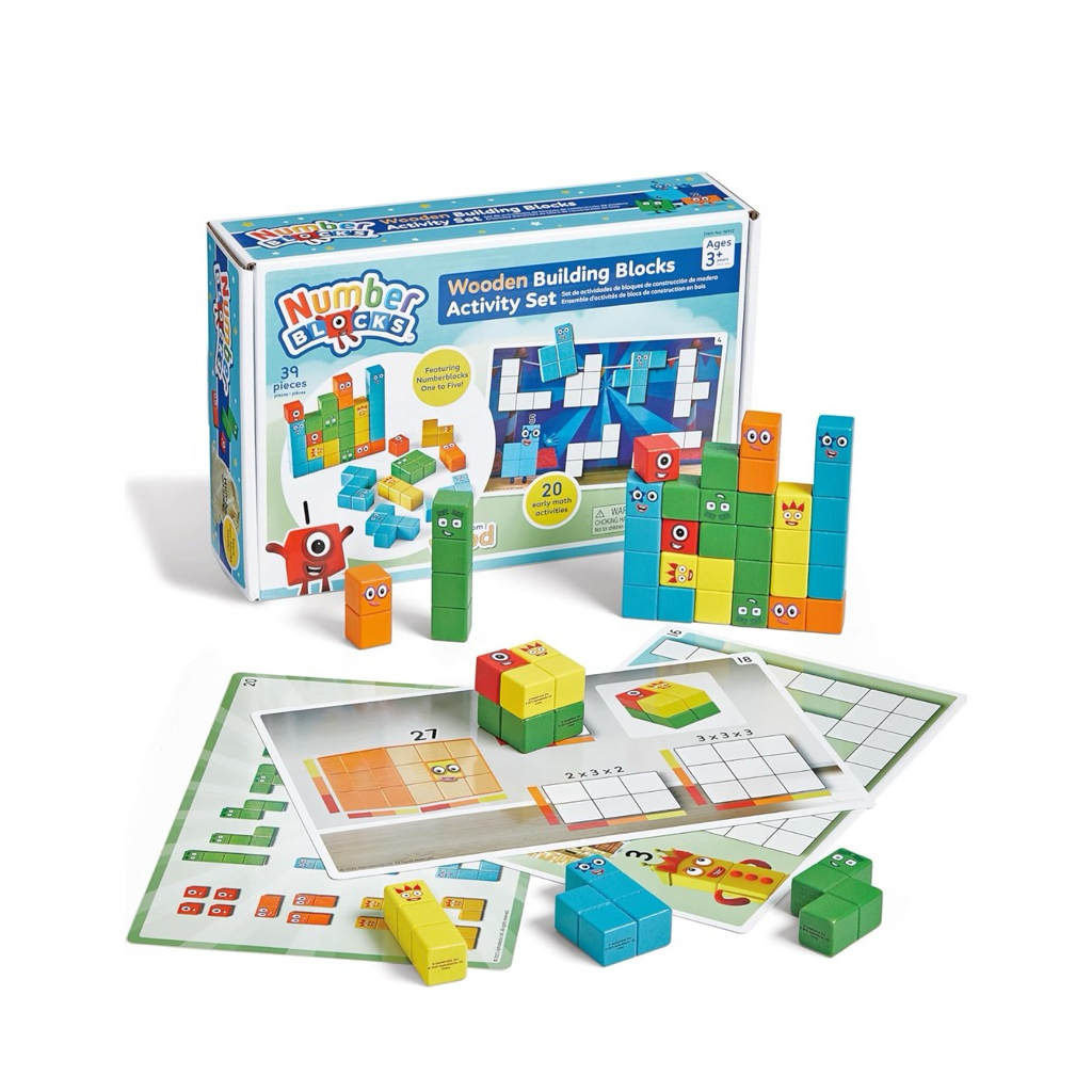 hand2mind numberblocks math link wooden blocks numberblobs hot dots ...