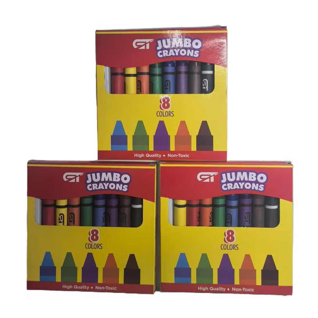 Jumbo Crayons Easy to hold, Hard to break | Shopee Philippines