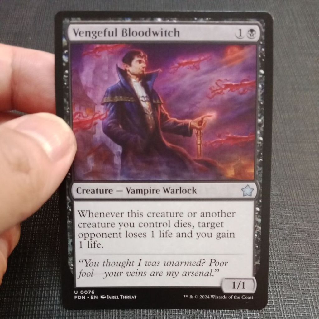 Vengeful Bloodwitch (FDN) | Shopee Philippines