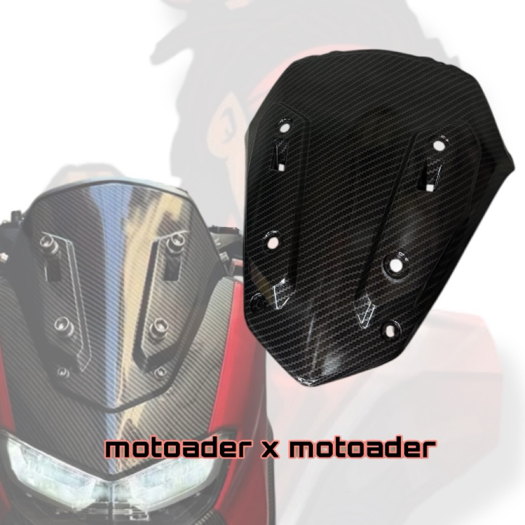 (rinj carbon)Nmax v2 Carbon console v2 hydrotip visor pannel Nmax v2 ...