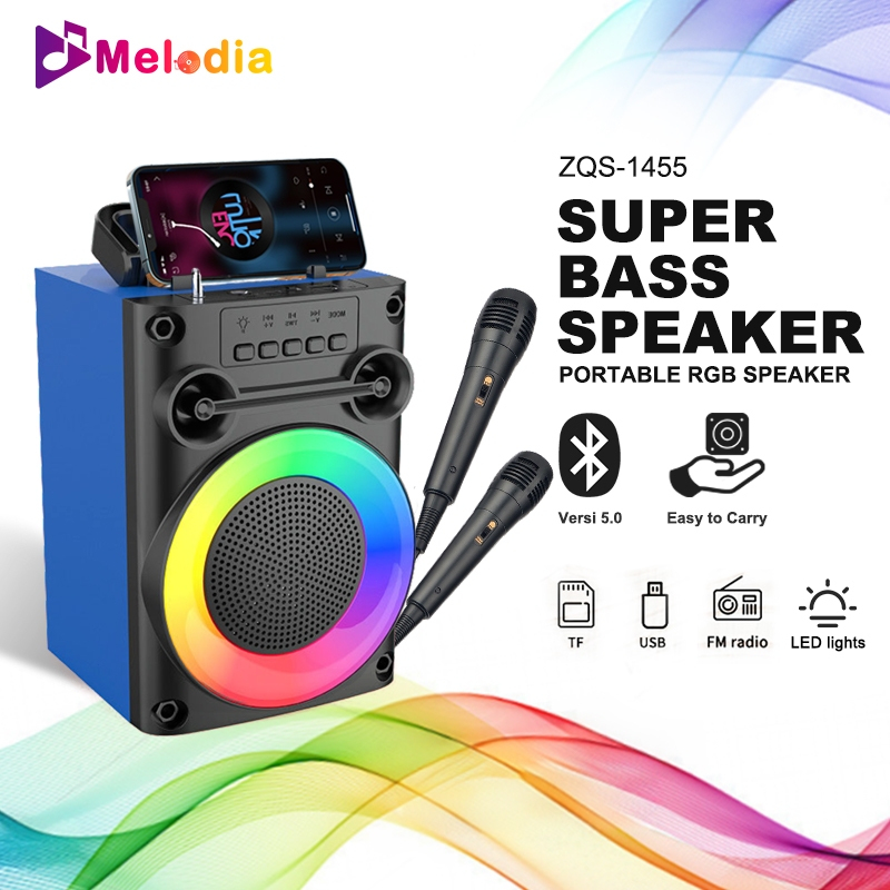 Original Karaoke Bluetooth Speaker – Portable Outdoor Super Bass with ...