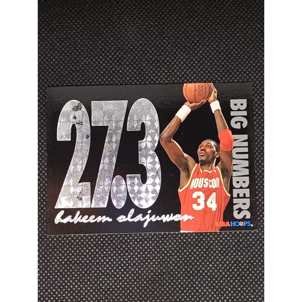 Nba Hoops Big Numbers Hakeem Olajuwon! READ | Shopee Philippines