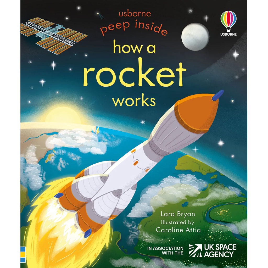 Usborne How a Rocket Works Book | Shopee Philippines
