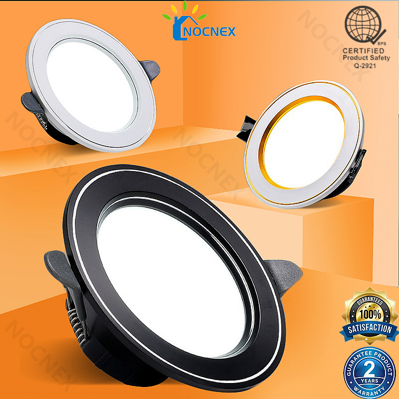 【Buy 1 Take 1】 Tri Color Pin Light LED Ultra-Thin Downlight 3 Color ...