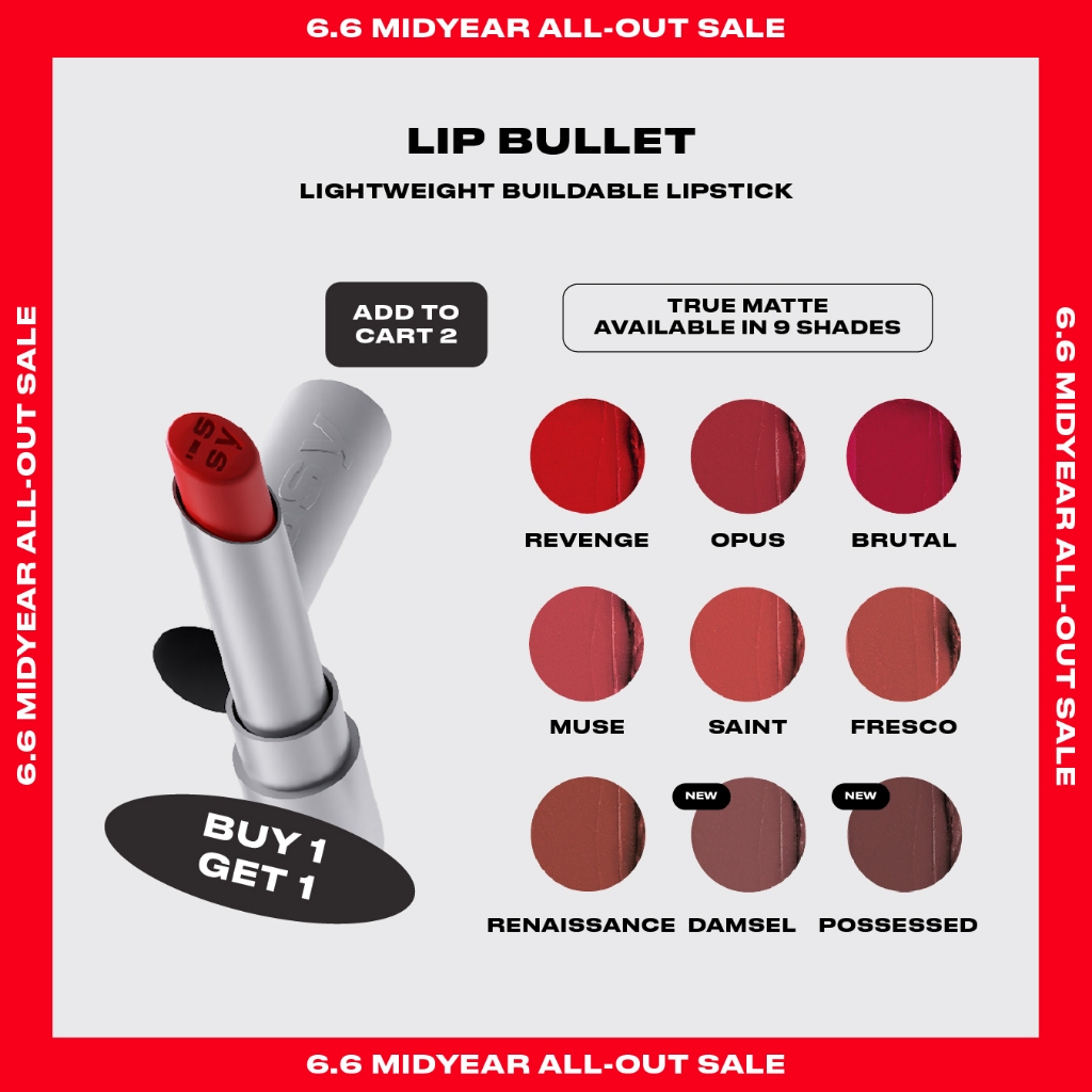 Issy Lip Bullet True Matte | Shopee Philippines
