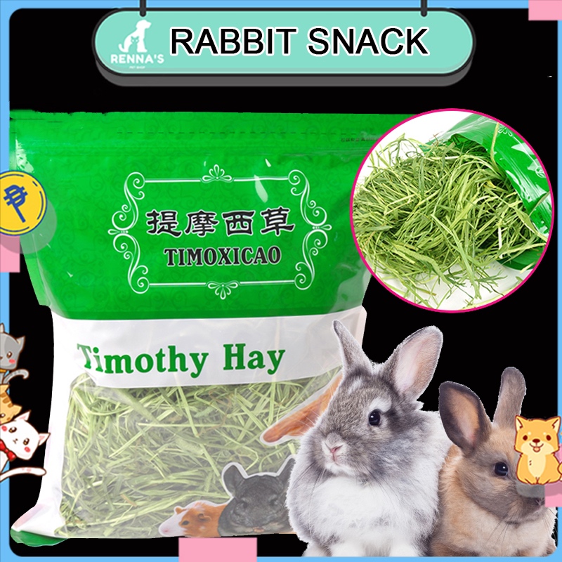 Renna's Rabbit Grass Timothy Hay 500g Rabbit Snack For Guinea Pig Food ...