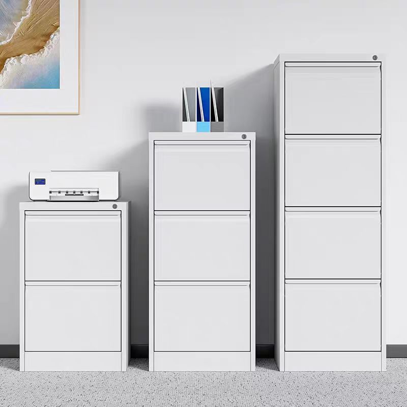 Office drawer style file cabinet A4FC steel filing cabinet 4 layers ...