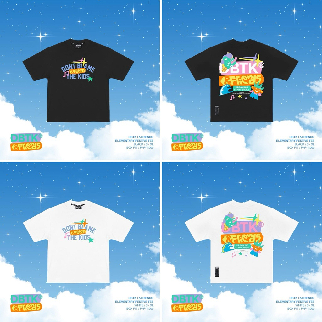 DBTK x &Friends “ Elementary Festive Tee “ Box Fit | GV Closet : On ...