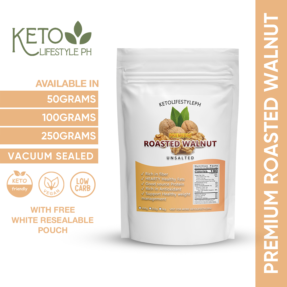 Roasted Walnuts (Vacuum Sealed, Unsalted, Ready to Eat) | Shopee ...