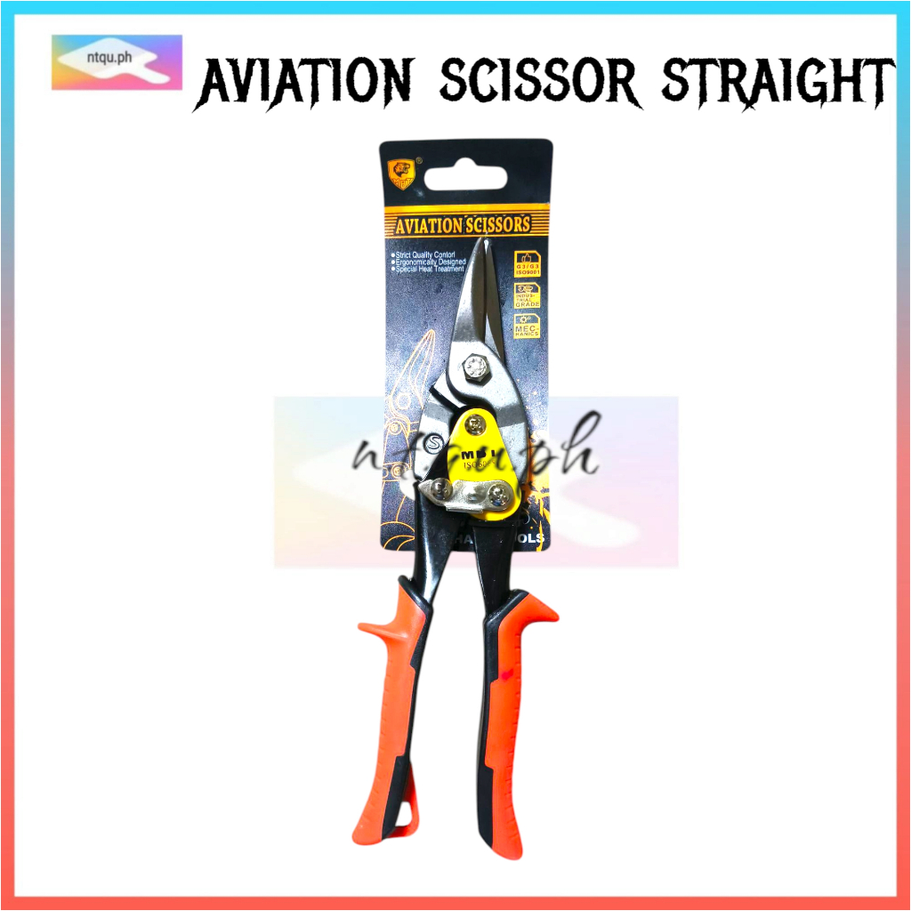 MBT Aviation Tin Snip Gunting Yero Furring Studs Straight 10" | Shopee ...