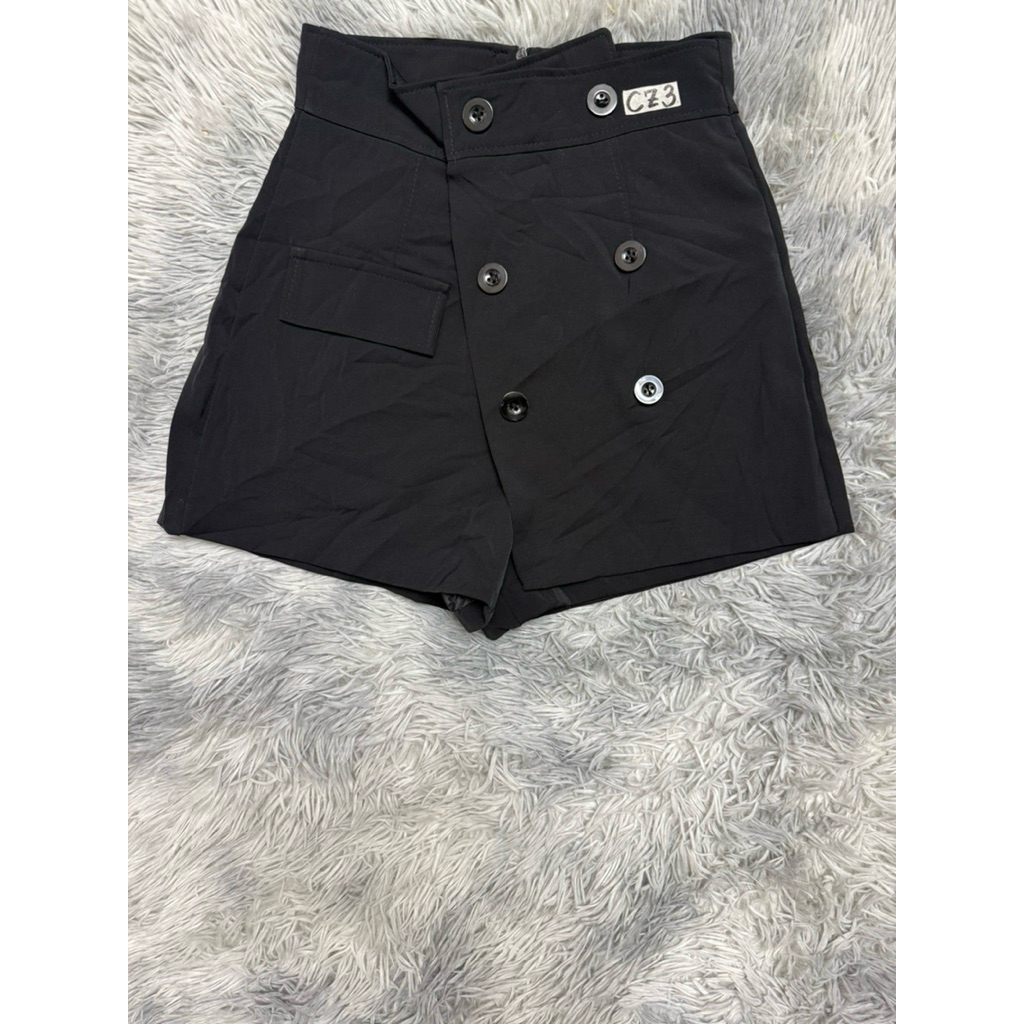 COTTON ZIPPER SHORTS (mix soft denim) | Shopee Philippines