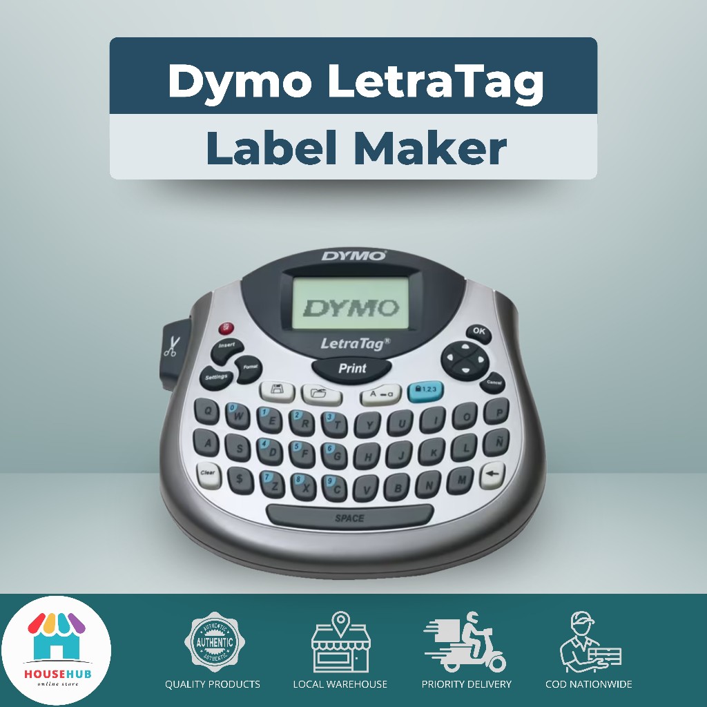 DYMO LetraTag LT-100T TableTop Label Maker | Shopee Philippines