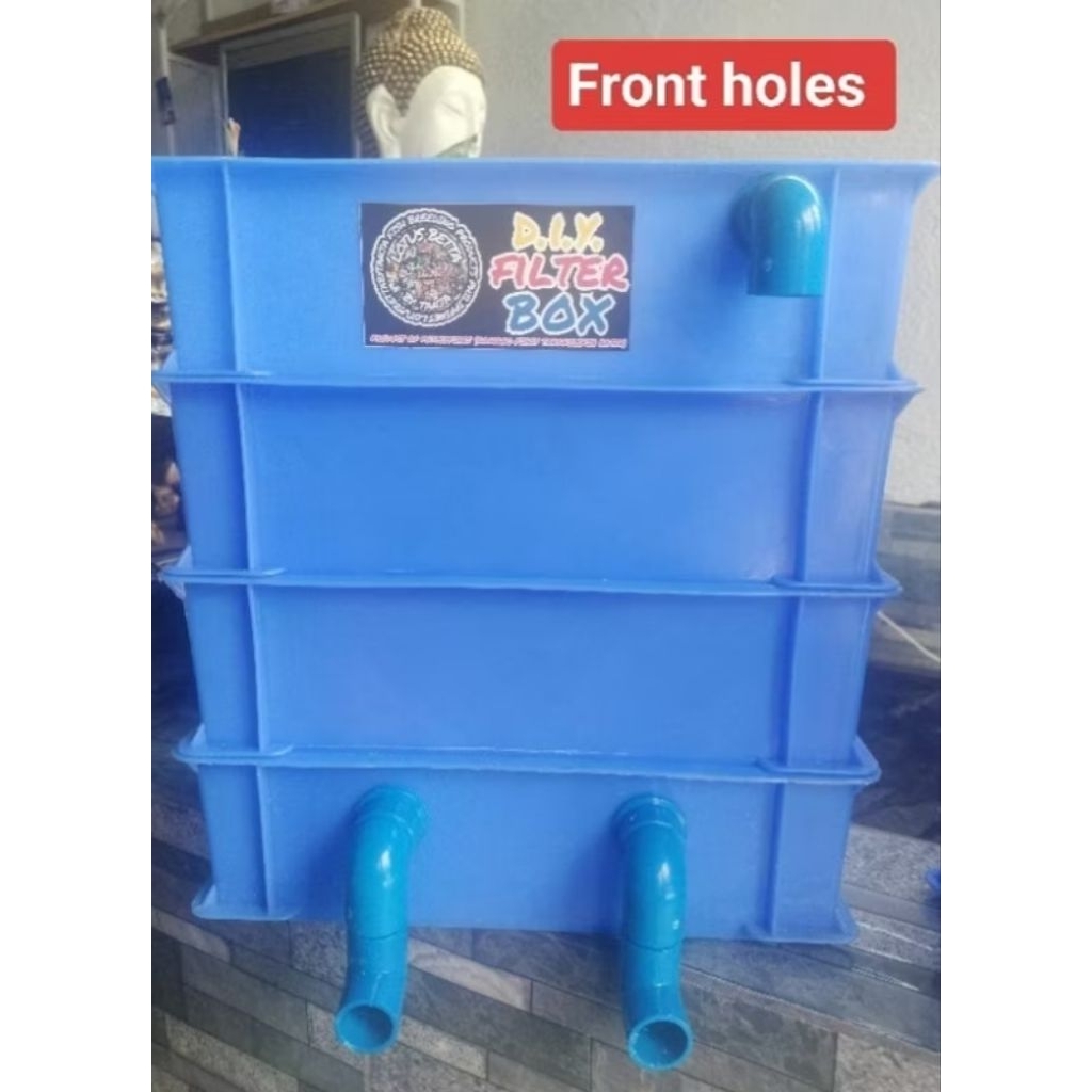 LOTUS BETTA FILTER BOX DIY BLUE, FOR FISH POND AND AQUARIUM FILTER ...