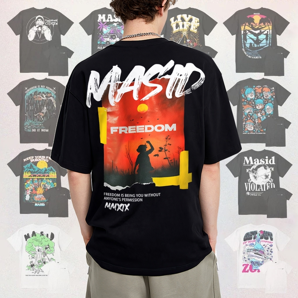 Masid v20 by Geo Ong family bucket masid shirt cotton thick cloth T ...