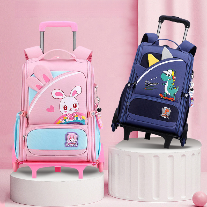 children's backpack Cartoon large capacity student backpack for grades ...