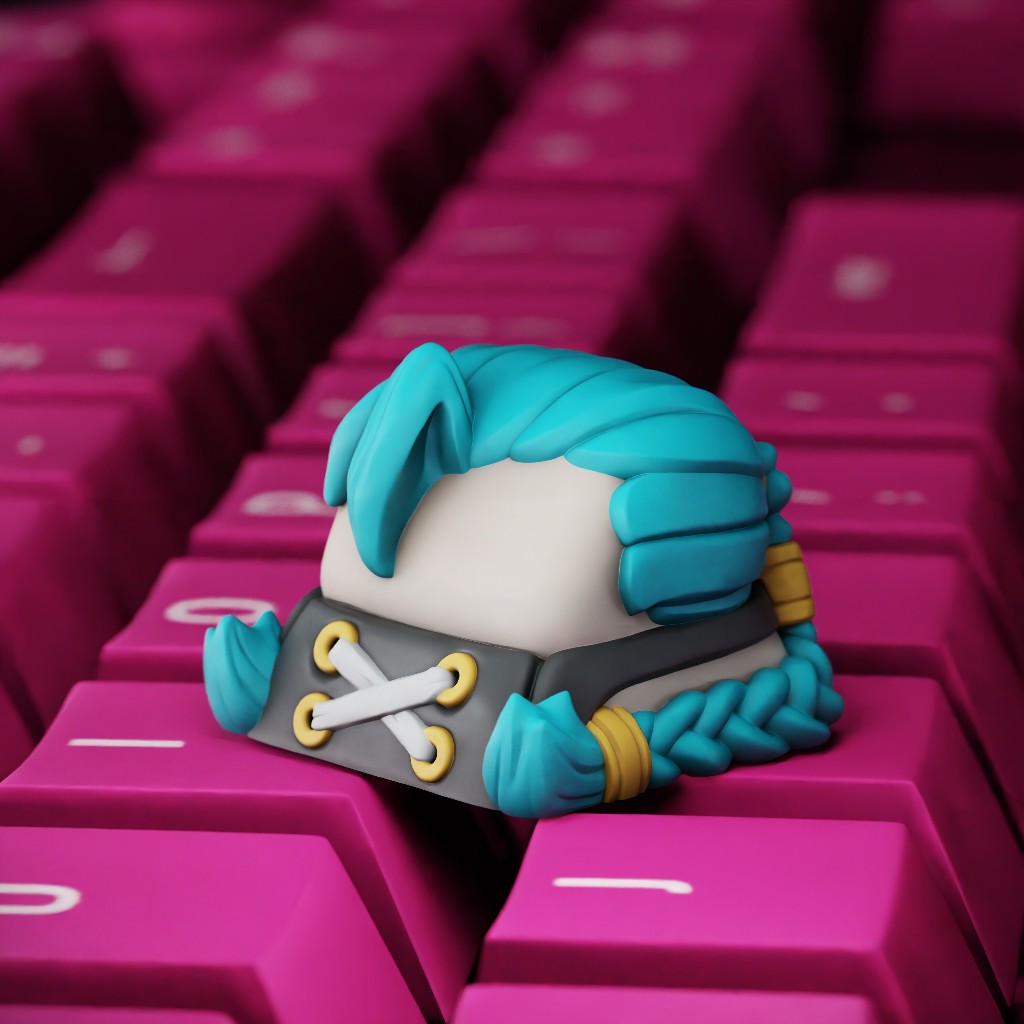 Jinx Arcane keycap - Mechanical keyboard | Shopee Philippines