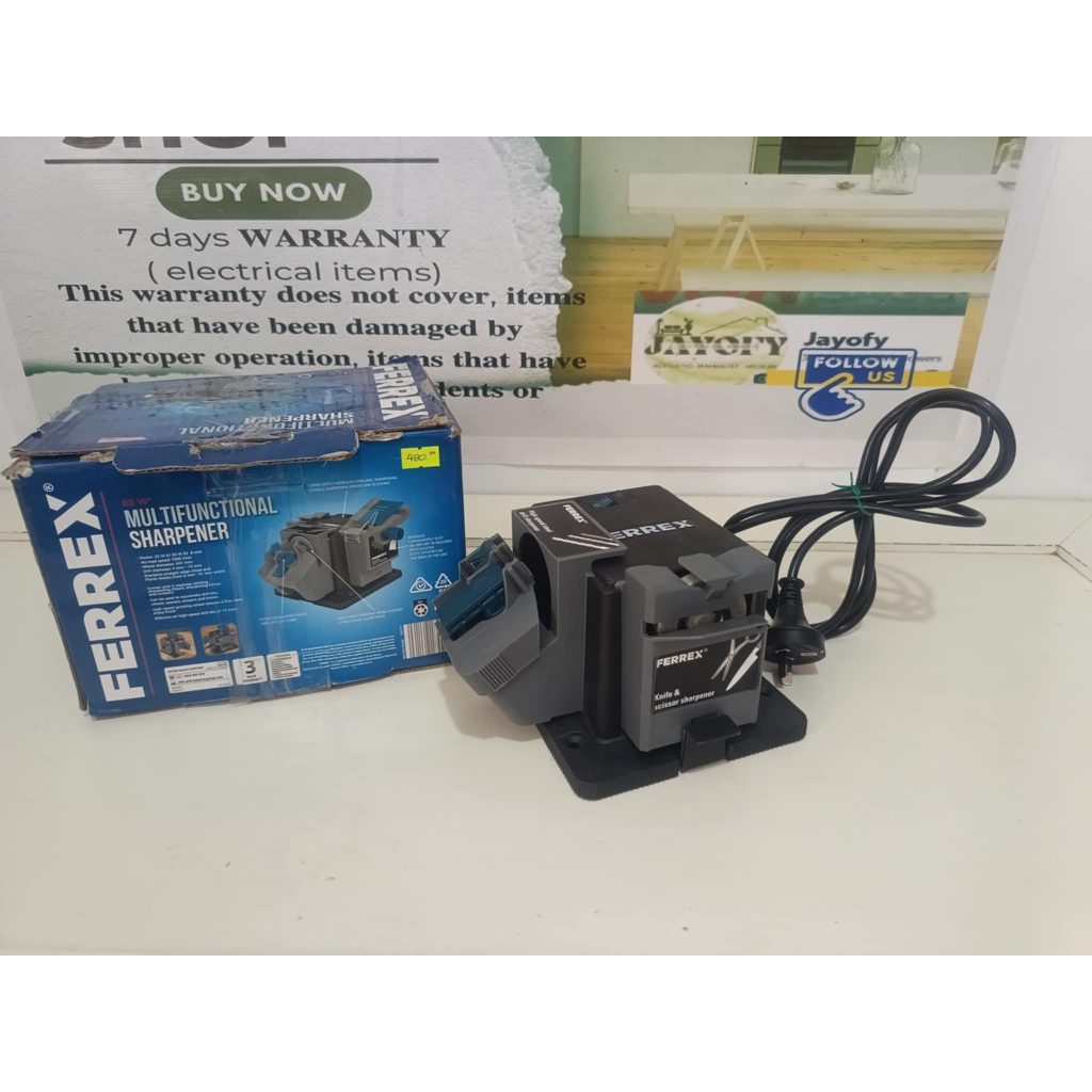 SURPLUS! FERREX Multifunctional Sharpener, with Drill sharpener&Knife ...