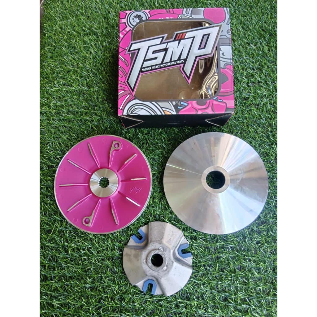 TSMP PULLEY SET AEROX V1 V2/NMAX V2 WITH WASHER | Shopee Philippines