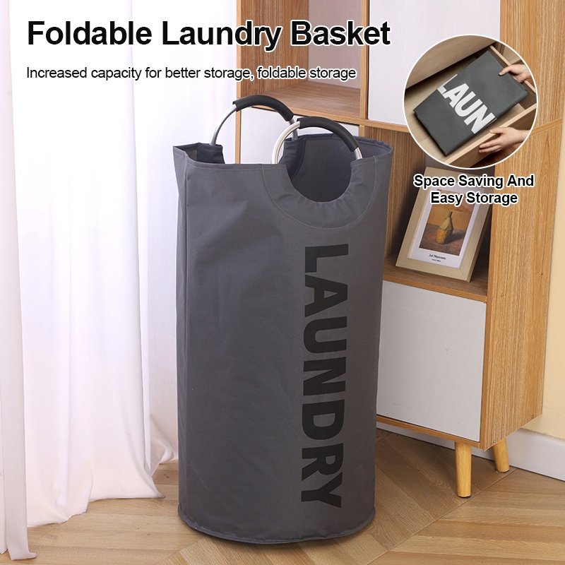 Foldable Laundry Bag With Handle Big Washing Waterproof Laundry Bag ...