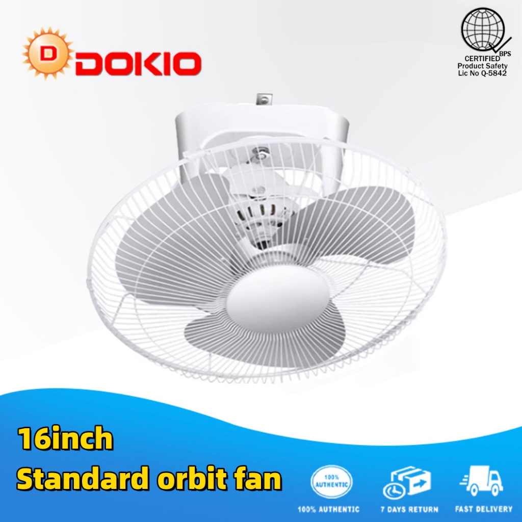 DOKIO 16inch Electric Fan Standard Orbit fan Ceiling Fan Wall Fans ...