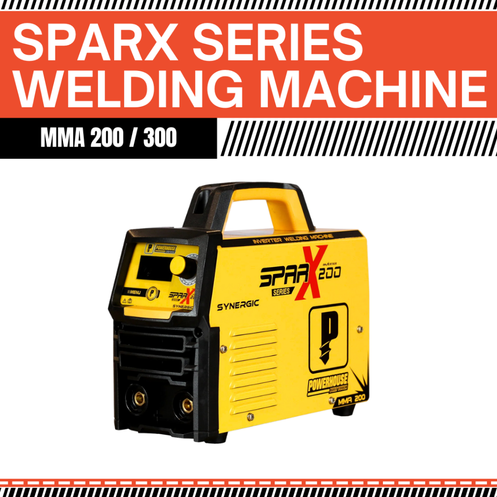 Powerhouse SparX Series Welding Machine MMA 200/300 Inverter Type ...