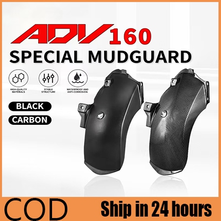 Honda ADV 160/PCX 160 REAR TIRE HUGGER LONG REAR FENDER MUD GUARD ...