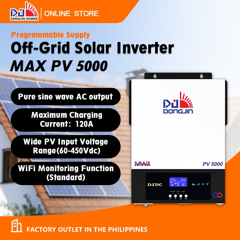 Solar Inverter 3500W 24V 3.5KW Pure Sine Wave off-grid Inverter built ...