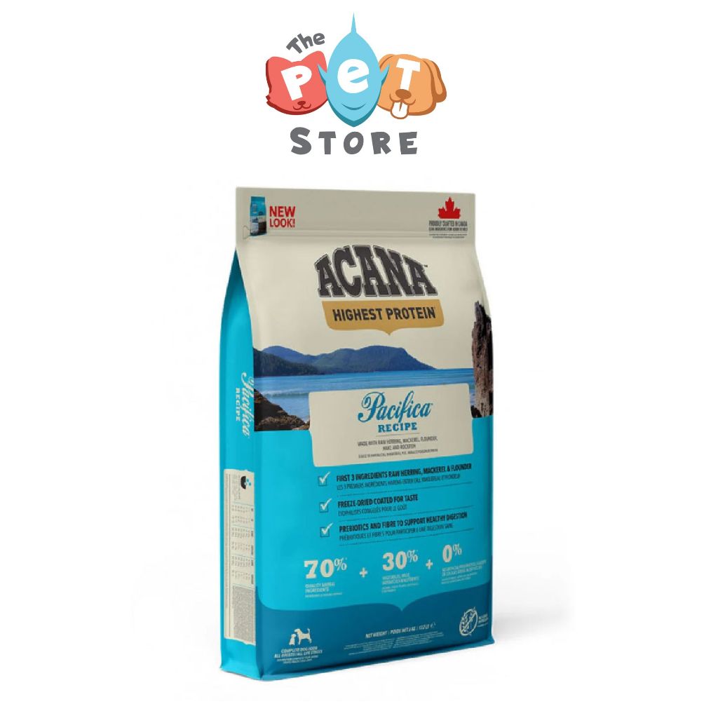 Acana Pacifica Recipe Dog Dry Food 2kg FOR ALL BREEDS AND LIFE STAGES ...