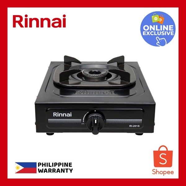 Rinnai RI-201S Single Burner Gas Stove | Shopee Philippines