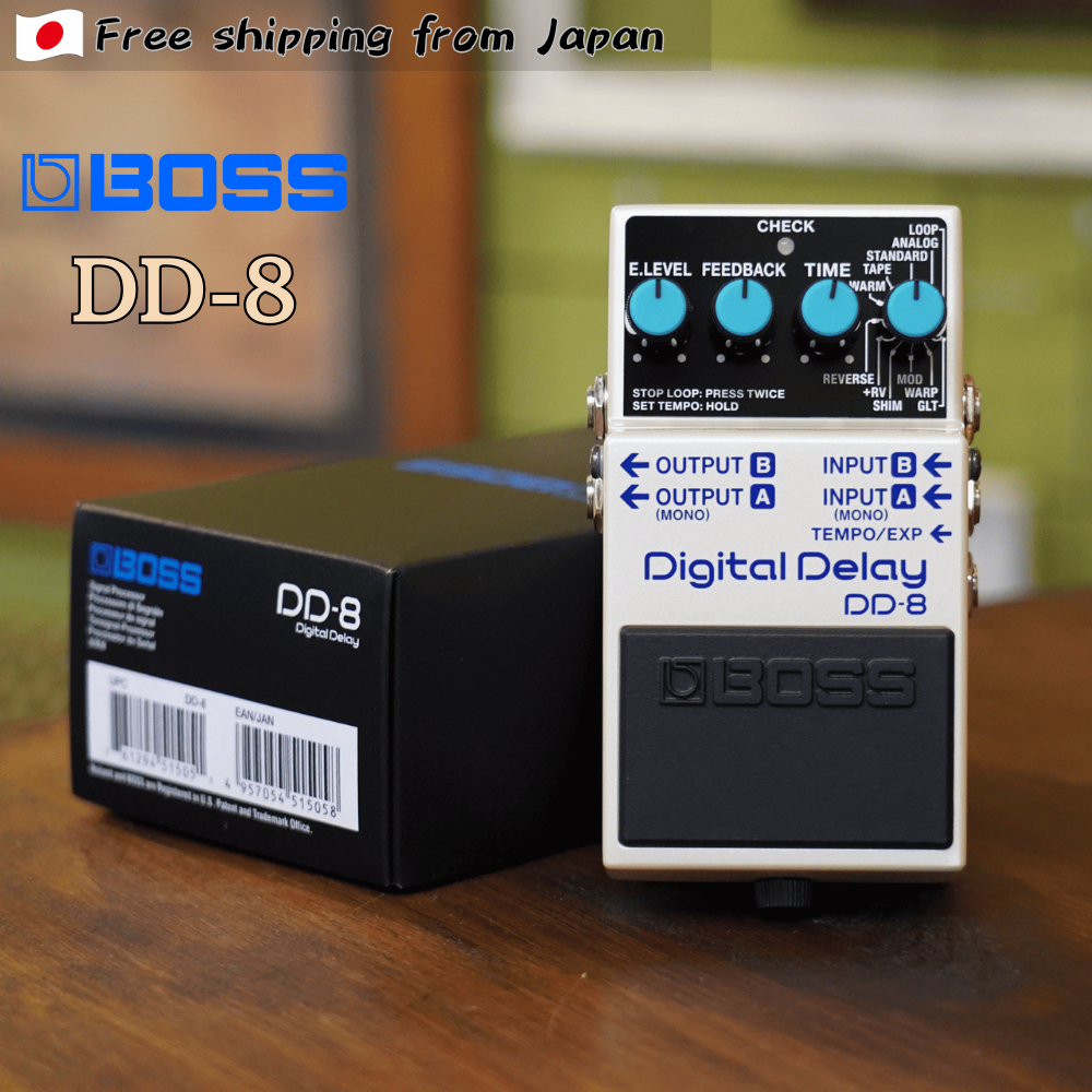 Boss DD-8 Digital Delay Guitar Effects Pedal Brand New Ship from Japan | Shopee Philippines
