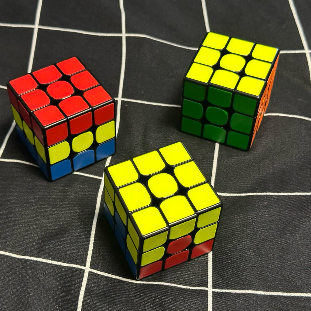 QiYi QiMeng V3 Tiled Teaching Cube 3x3x3 Stickerless Sandwich , First ...