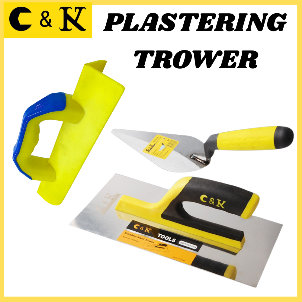 [CK12] Bricklaying & Angle Trowel 6"/ 7"/ 8"/ 9" Cement Trowel ...