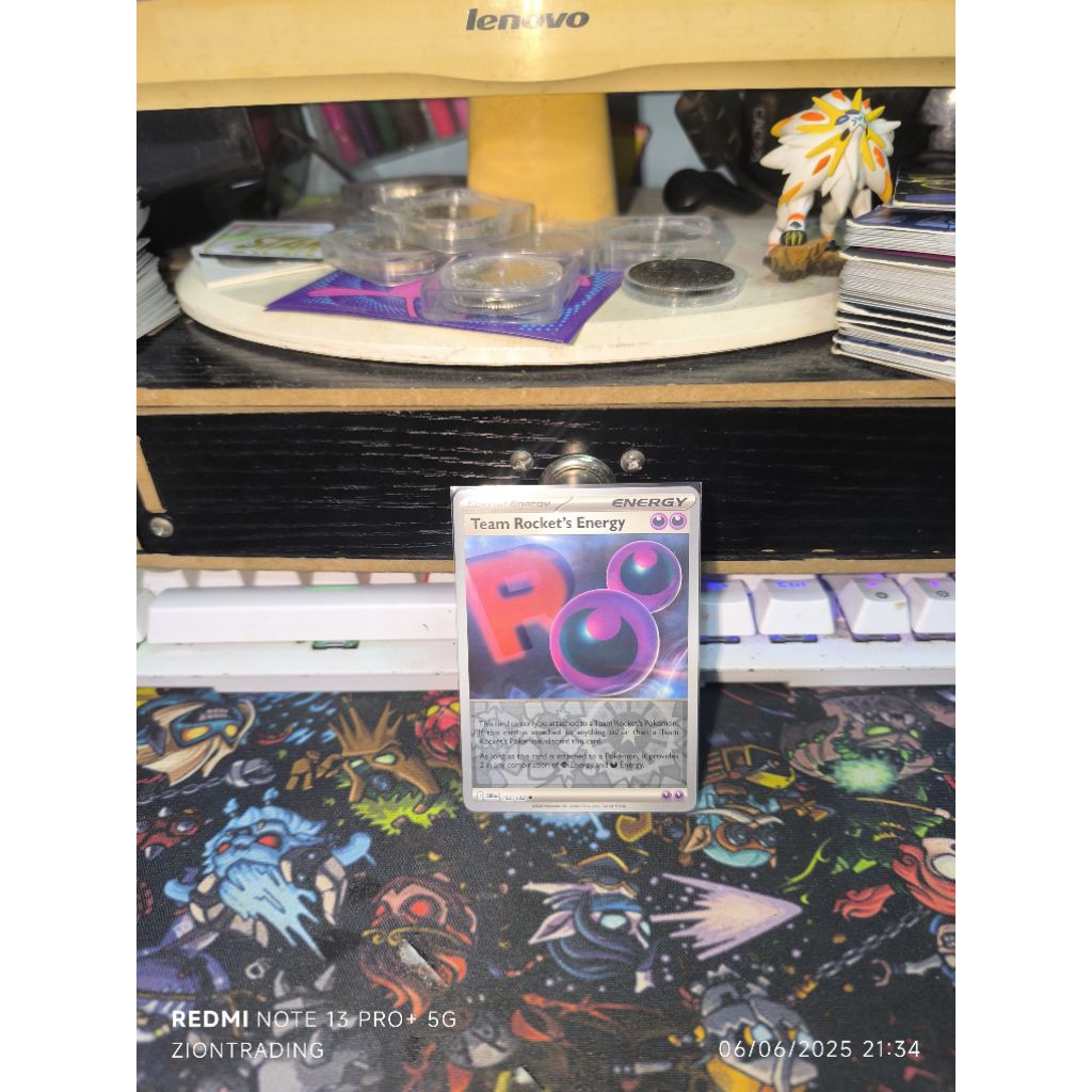 Pokemon TCG Destined Rivals Team Rockets Energy 182/182 Reverse ...