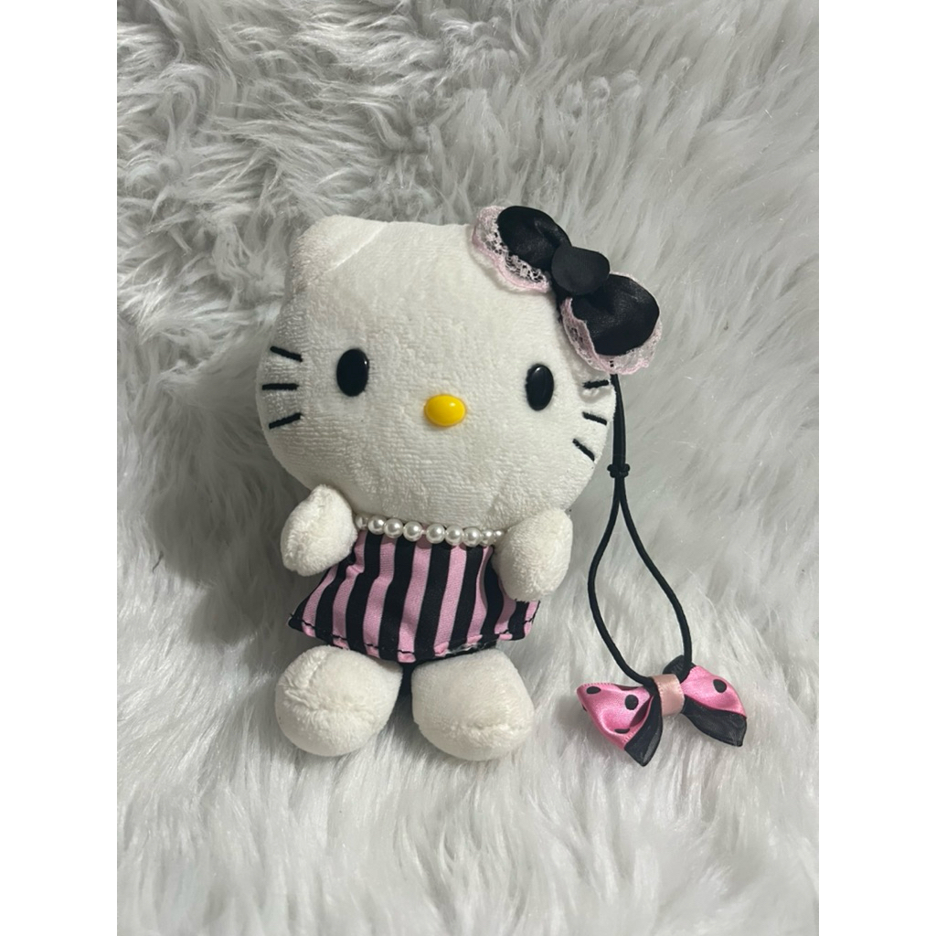 14cm Authentic Hello Kitty Sanrio Bag Plush Charm Japan | Shopee ...