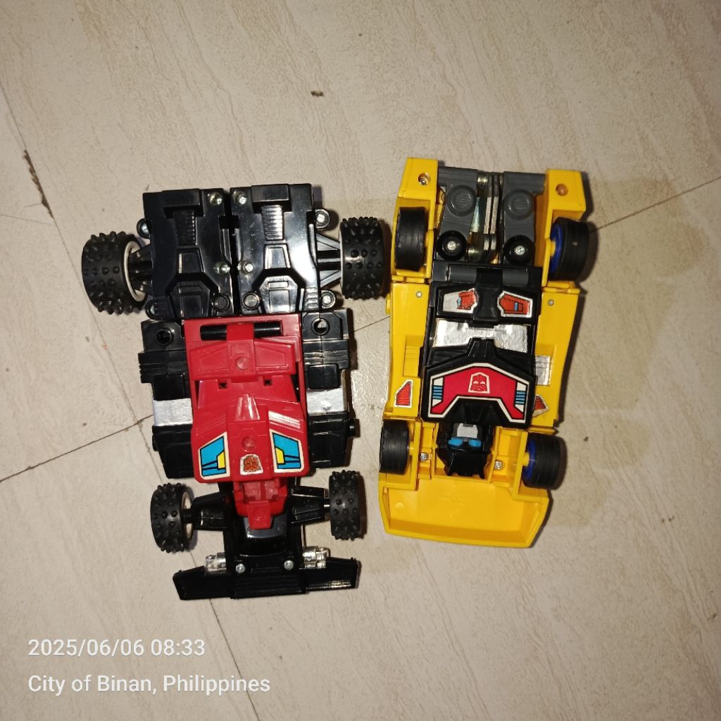 transformers G1 motorvator victory blacker set of 2 loose as is ...