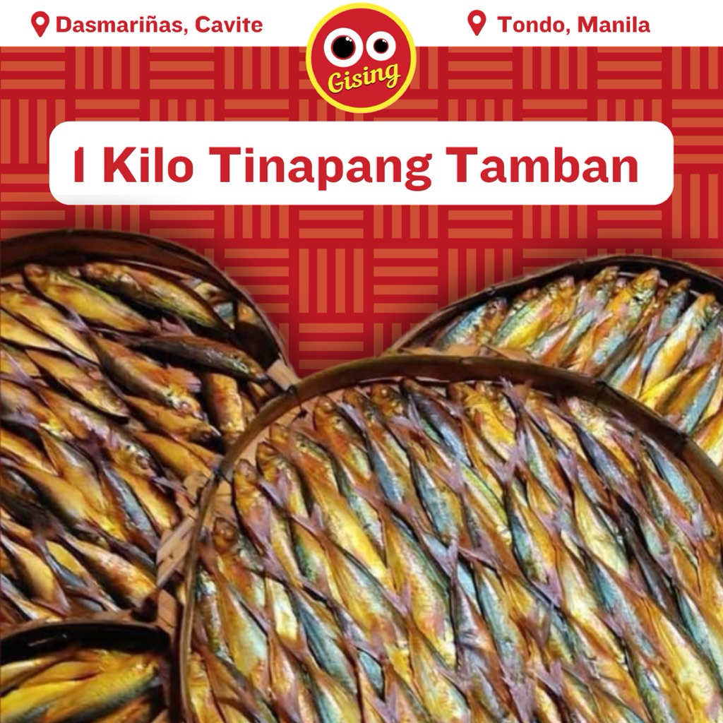 1KG Premium Tinapa Tamban – Vacuum-Sealed Smoked Fish, Ready to Serve ...