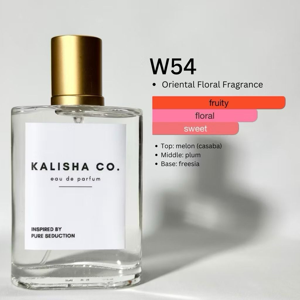 W54 Pure Seduction Inspired Oil Based Perfume for Women Kalisha Co ...
