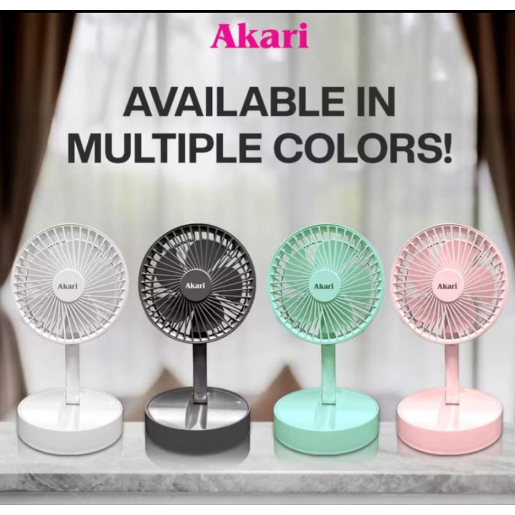 Shop akari rechargeable fan for Sale on Shopee Philippines
