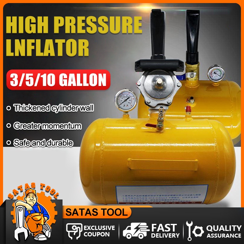 Inflator tire high-pressure inflation tube blasting tire repair tool ...