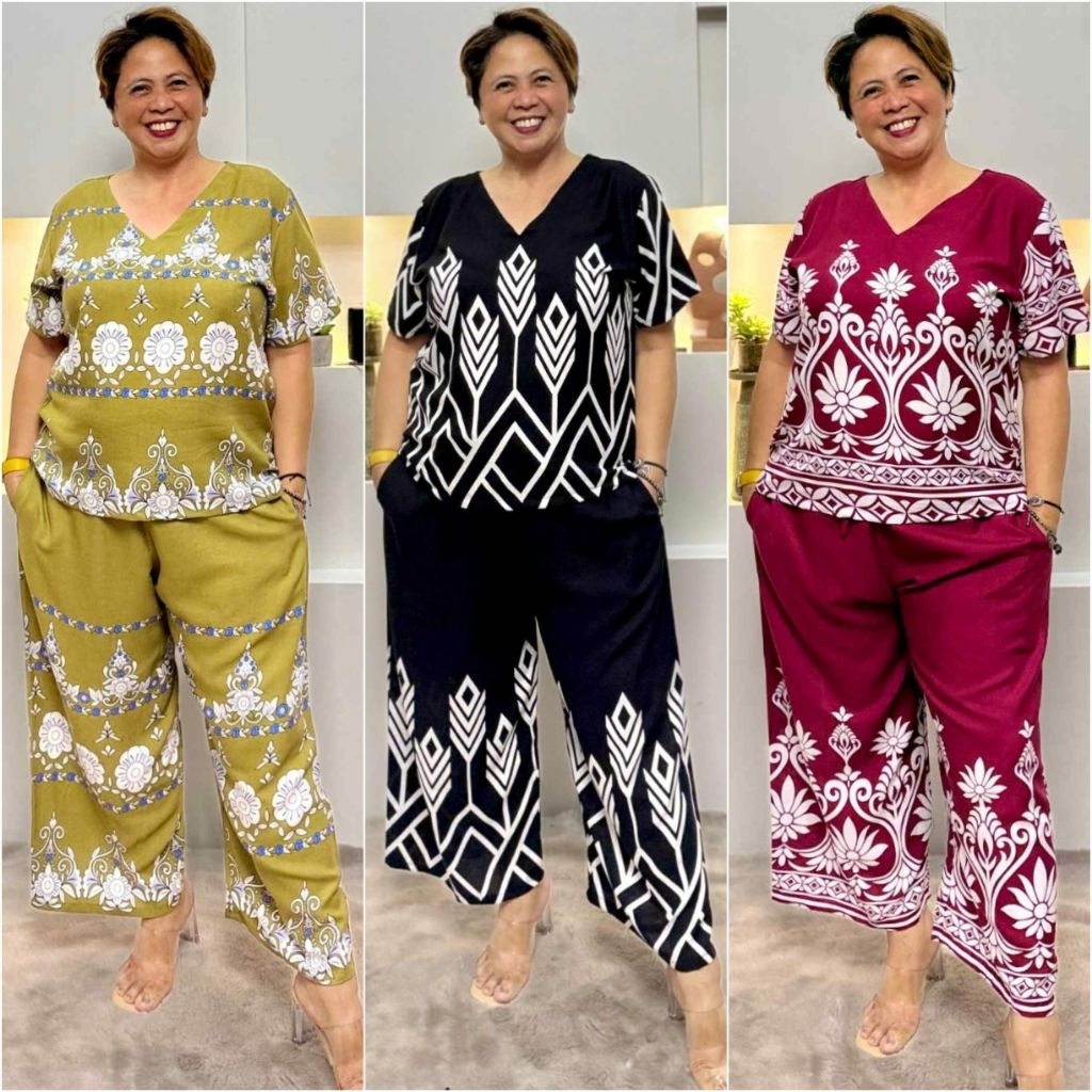 ️ BEST SELLER SQUAREPANTS TERNO CHALLIS W/ 2 SIDE POCKETS (LARGE-2XL ...