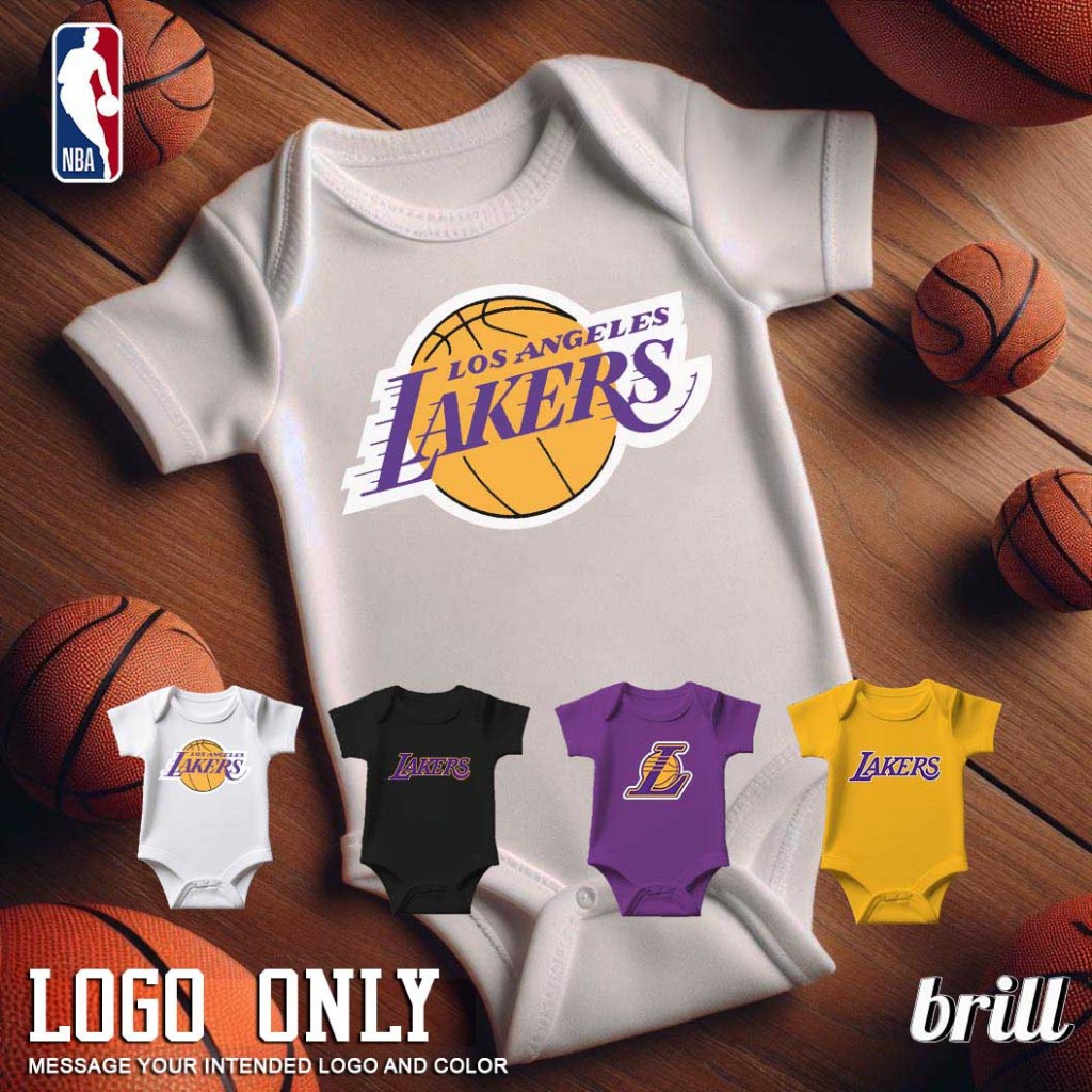 BABY ONESIE CUTE NBA ROMPER LAKERS WARRIORS NUGGETS EASTERN CONFERENCE ...