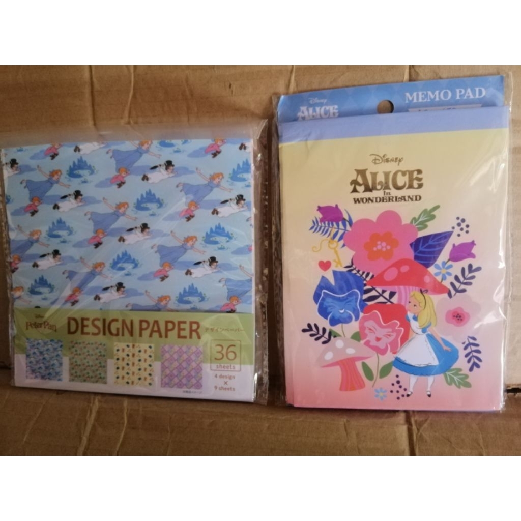 Alice memo pad, Peter pan design paper | Shopee Philippines