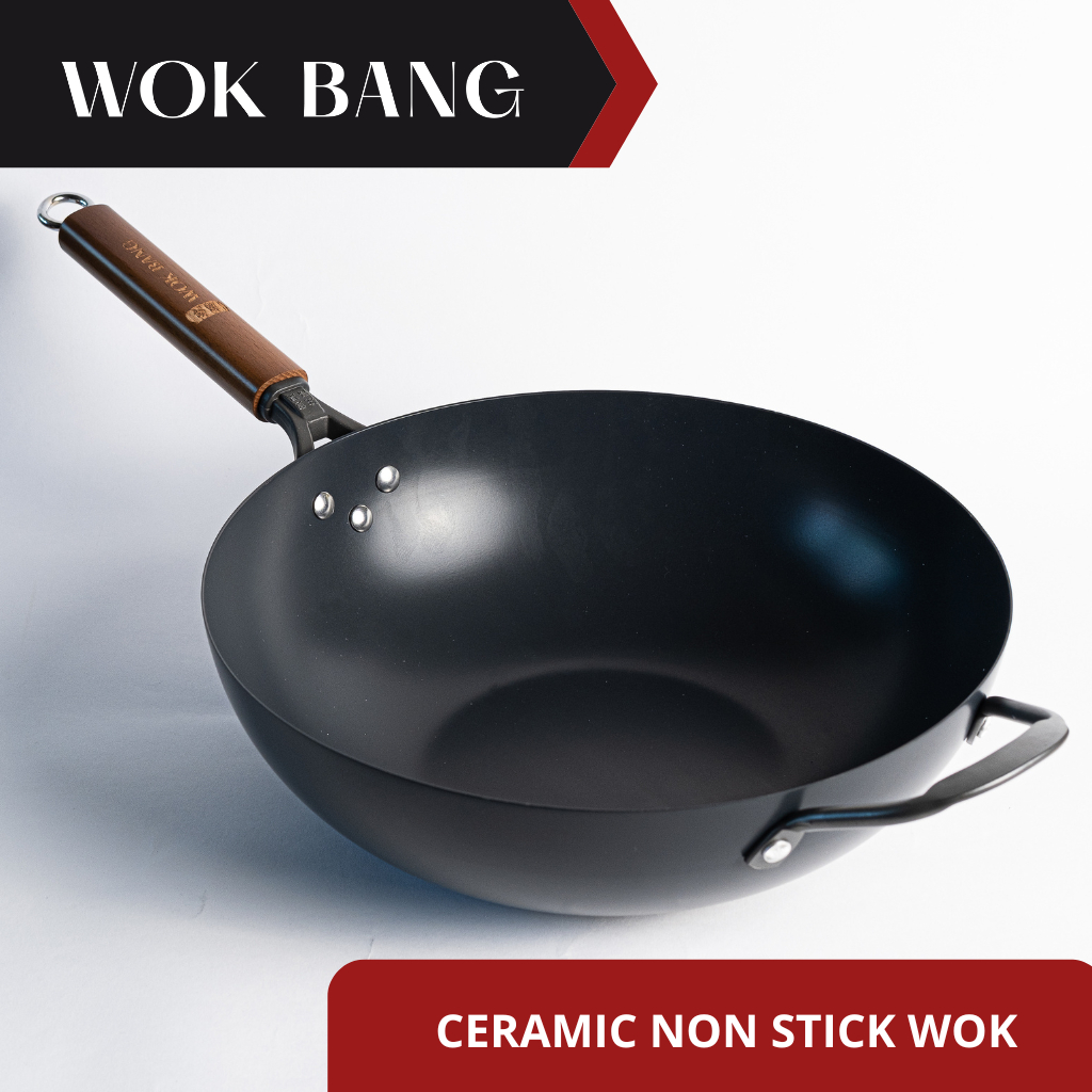 Wok Bang Non Stick Ceramic Wok | Shopee Philippines