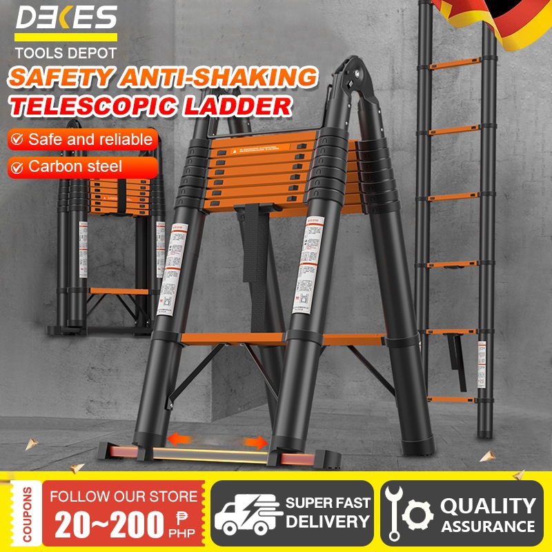 Foldable Telescopic Ladder folding aluminum ladder,multi-function ...