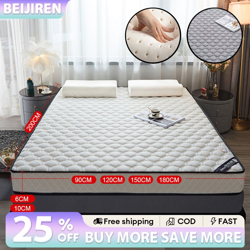 10inch Thickening 3D Composite Latex Mattress Spring Deluxe Memory ...