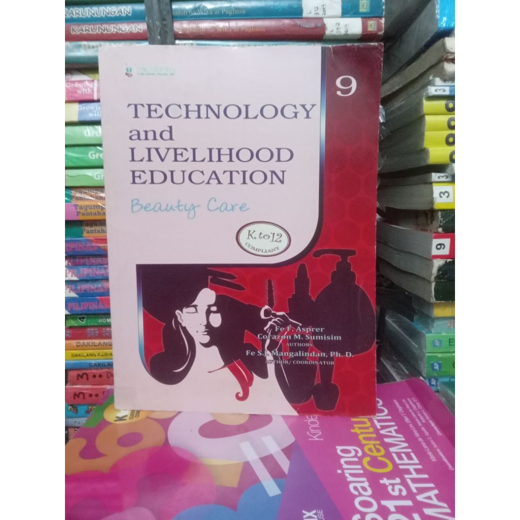 TECHNOLOGY AND LIVELIHOOD EDUCATION GRADE 9 BEUTY CARE (USED) | Shopee Philippines