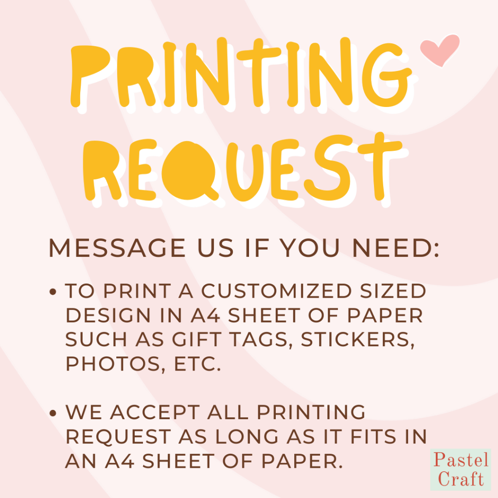 Printing Request in A4 sheet of Paper | Shopee Philippines