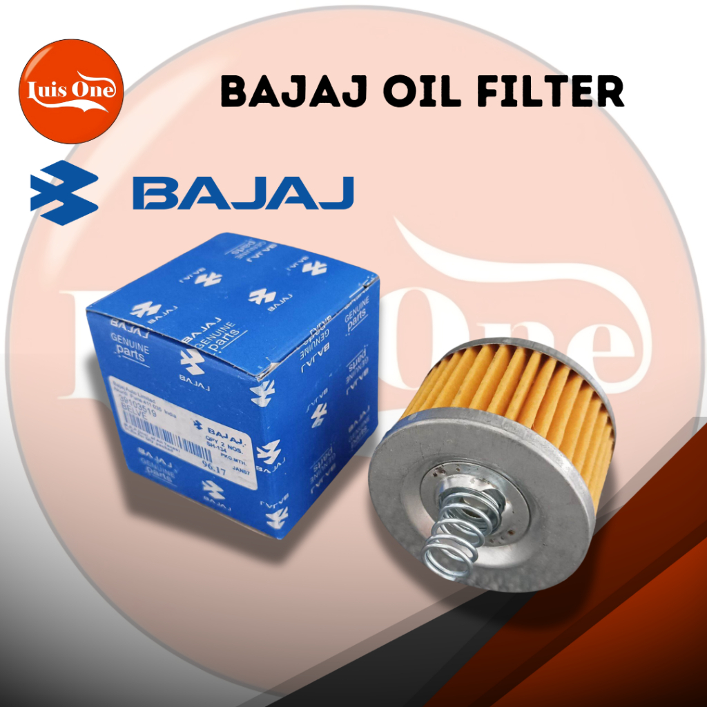 Motorcycle Bajaj Oil Filter – Fits Pulsar / NS200 / RS200 / Avenger 220 ...